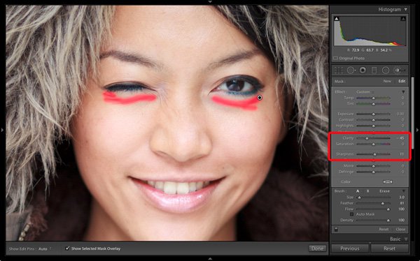 Step by Step Portrait Processing in Lightroom - Sydney Photographs